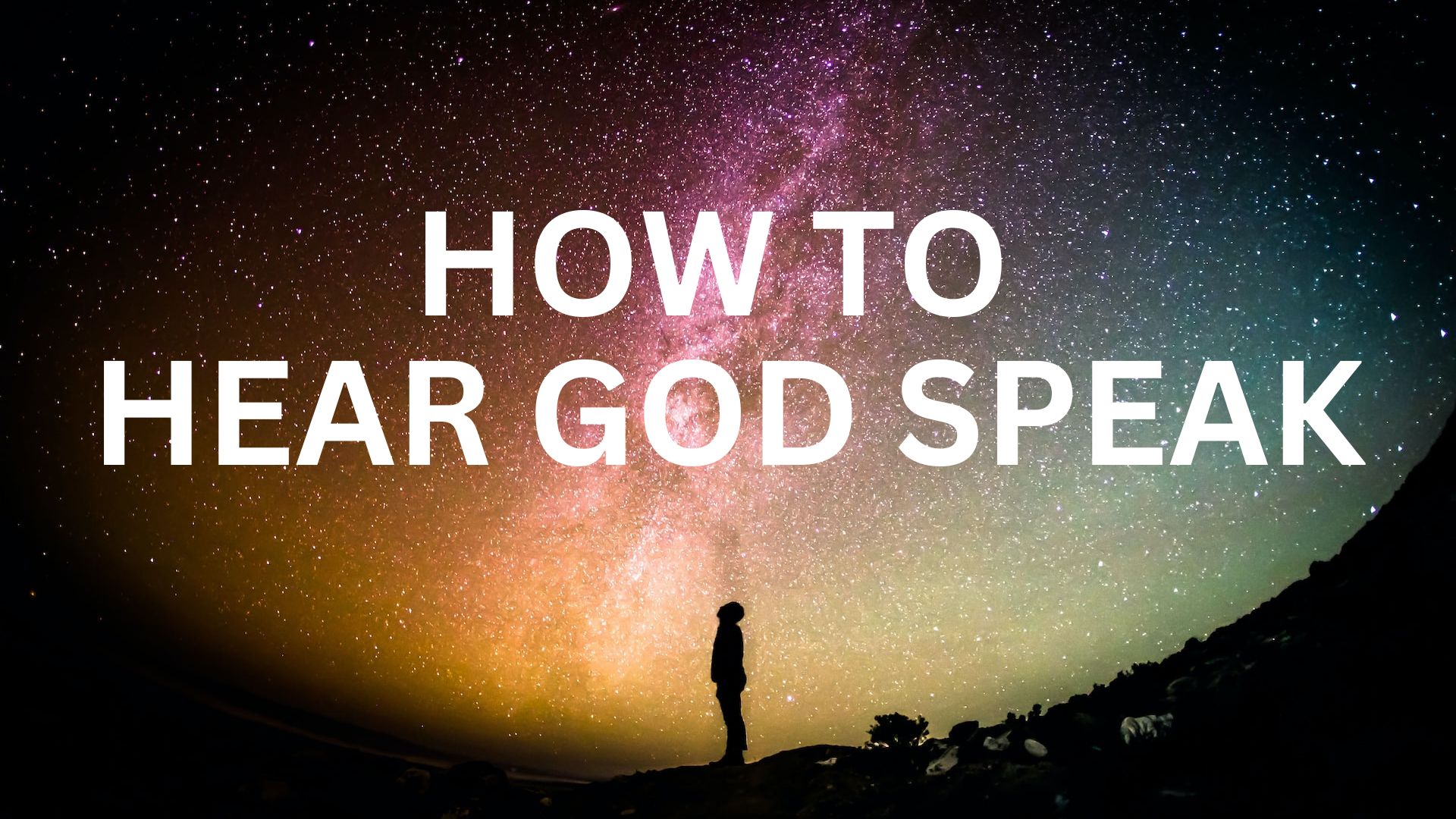 How To Hear God Speak - Pacific Coast Church
